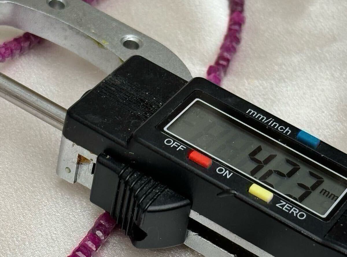 Yahoo!オークション - 75ct ルビーネックレス 天然石ネックレス