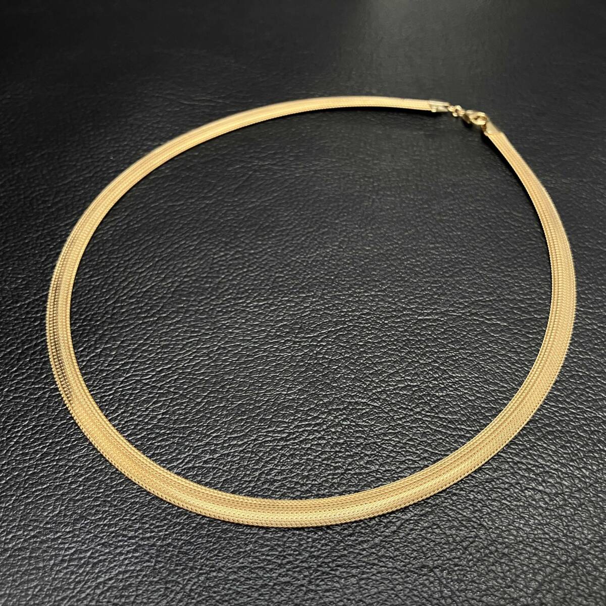 Yahoo!オークション - デザイン チェーン ネックレス K18 42cm 14.5g ...