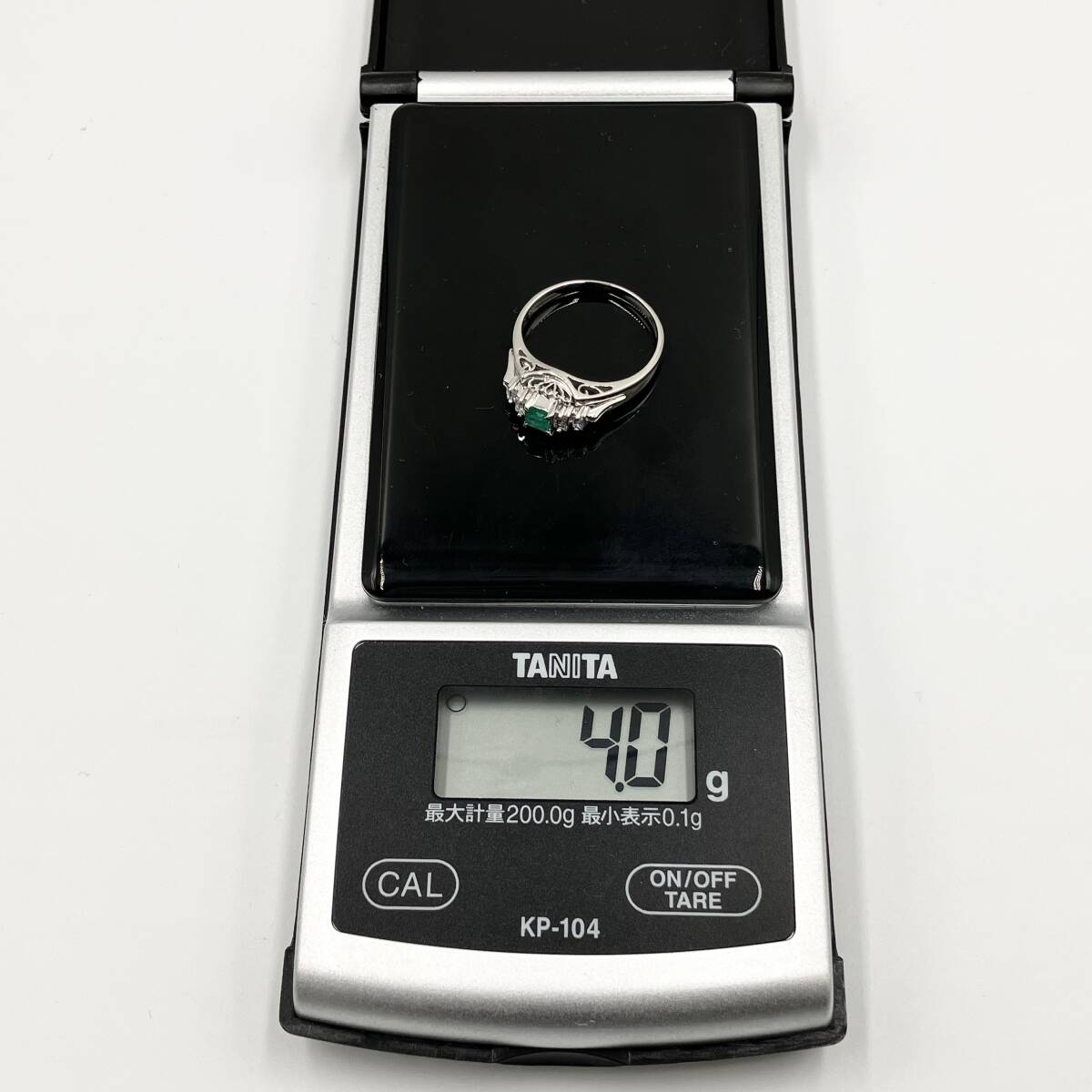 Yahoo!オークション - 【美品】 Pt900 #11 総重量約4.1gE0.16ct D0.17c...