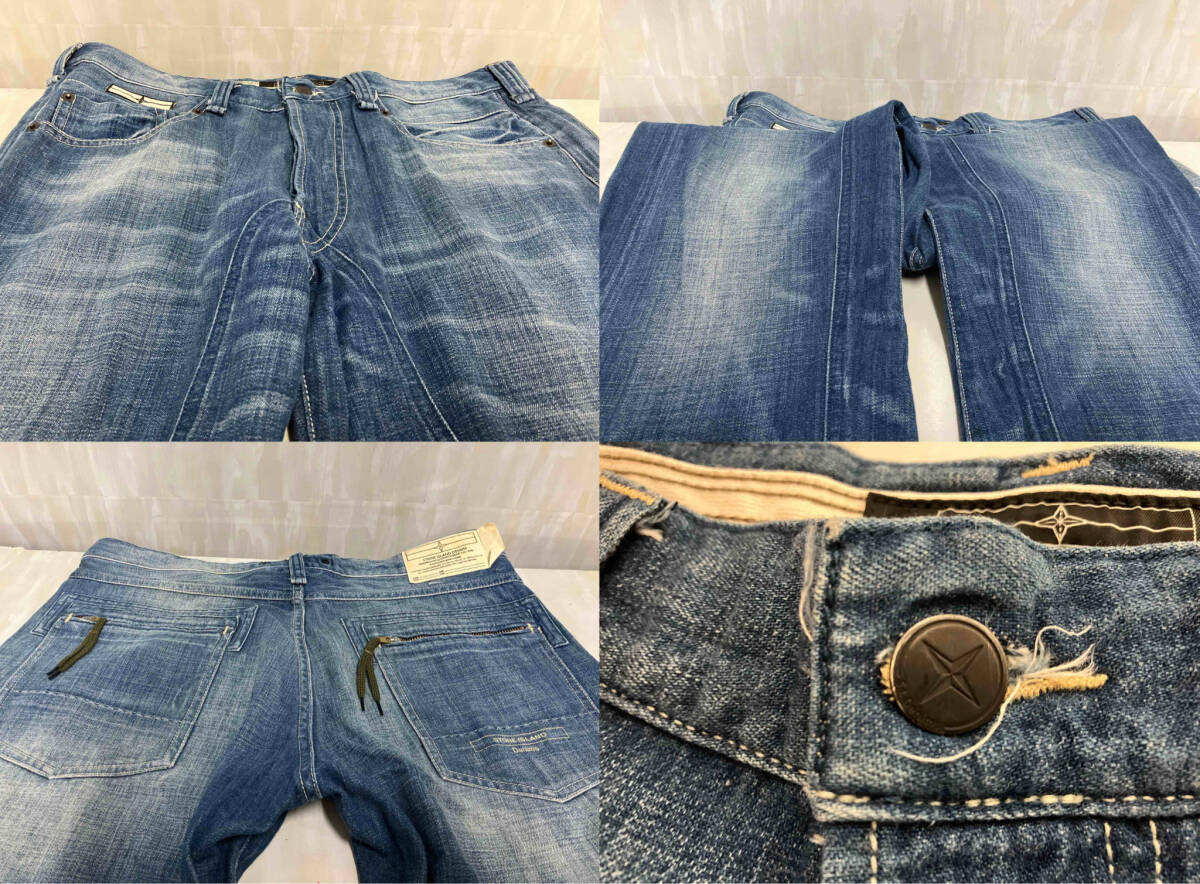 Yahoo!オークション - STONE ISLAND ストーンアイランド デニムパンツ ...