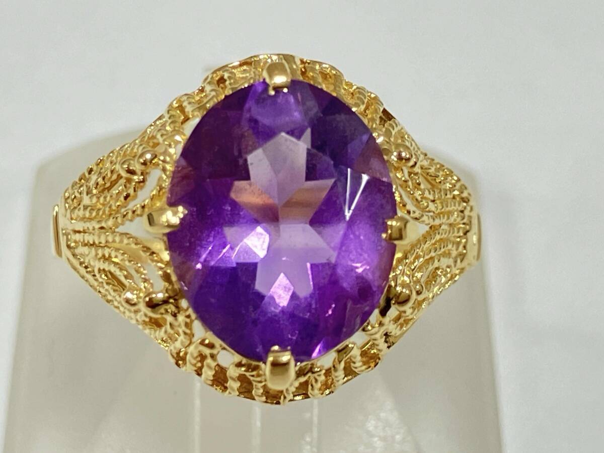 Yahoo!オークション - K18 ＃14 2.8g リング