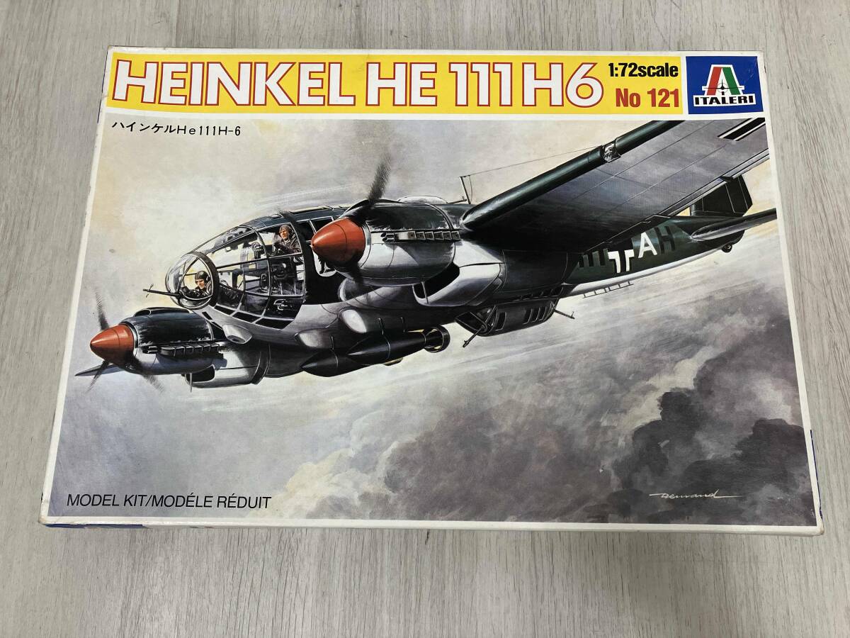 Yahoo!オークション - 現状品 イタレリ ハインケル He111H-6 No.121 1...