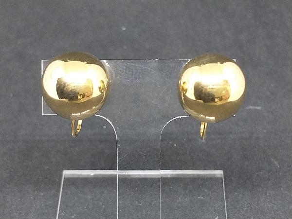 Yahoo!オークション - K18 11mm玉 ボールイヤリング 大玉 ねじ式 ネジ ...