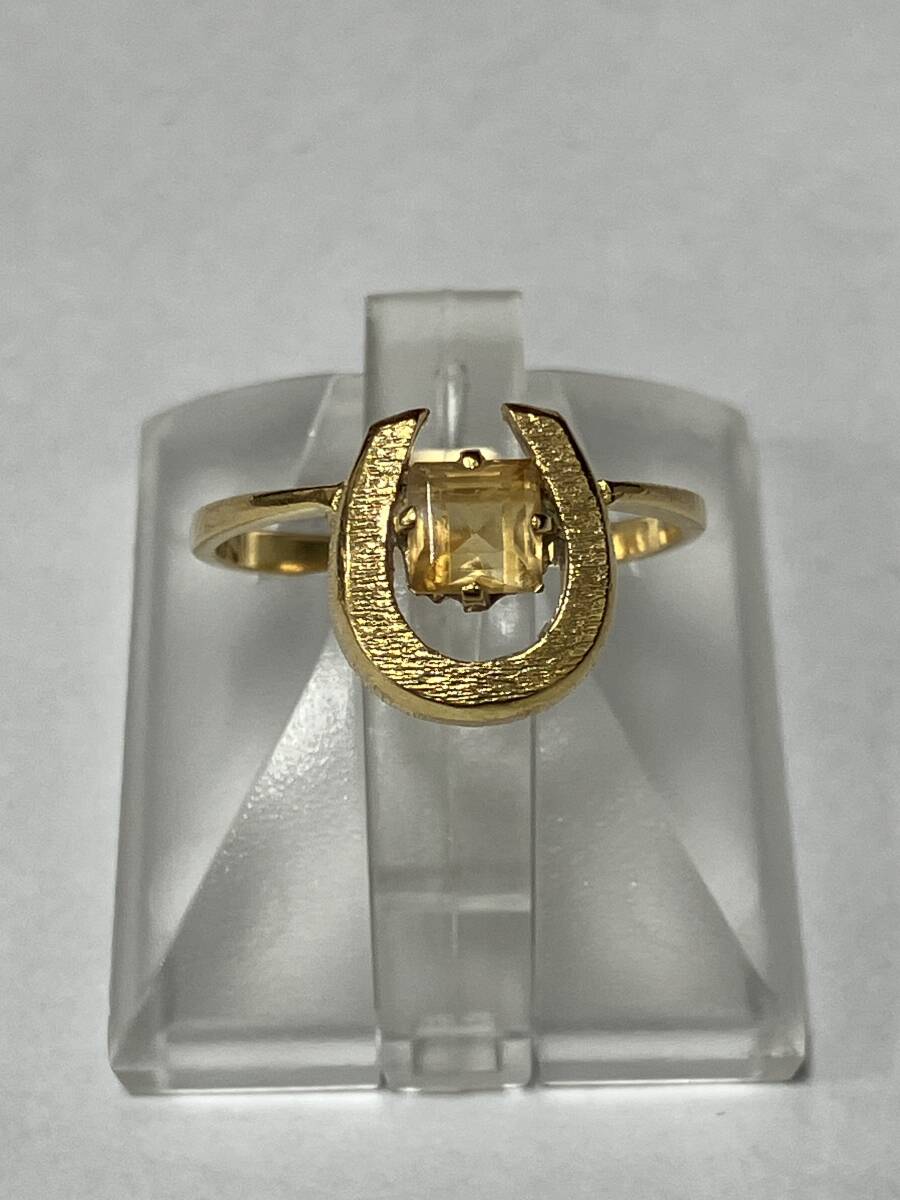 Yahoo!オークション - K18 #9.5 1.8g リング