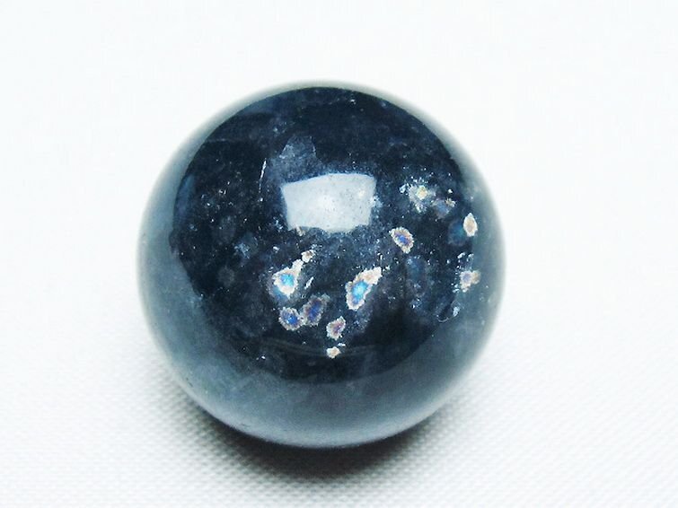 Yahoo!オークション - 誠安 超レア極品天然AAAフローライト 丸玉 24mm ...