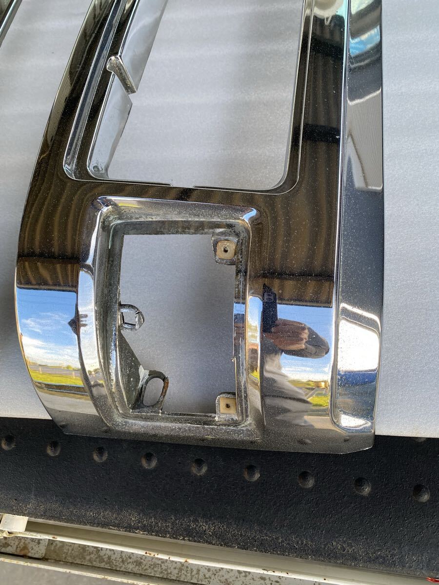 Yahoo!オークション - 日野レンジャー4D 4E 純正メッキグリル アッパ...