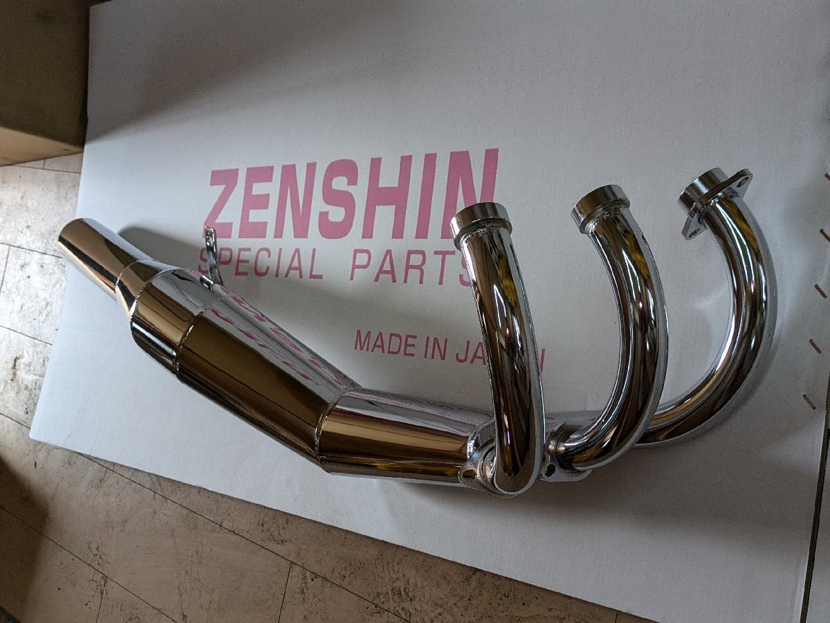 Yahoo!オークション - KH400 SS400 ゼンシン ロングイモ管 テール低め ...