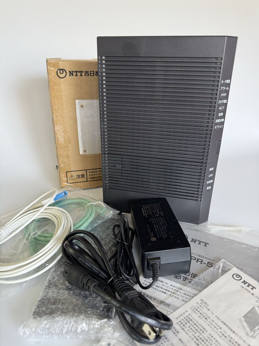 Yahoo!オークション - NTT西日本 PR-500KI（GE-PON-ONU）ひかり電話対...