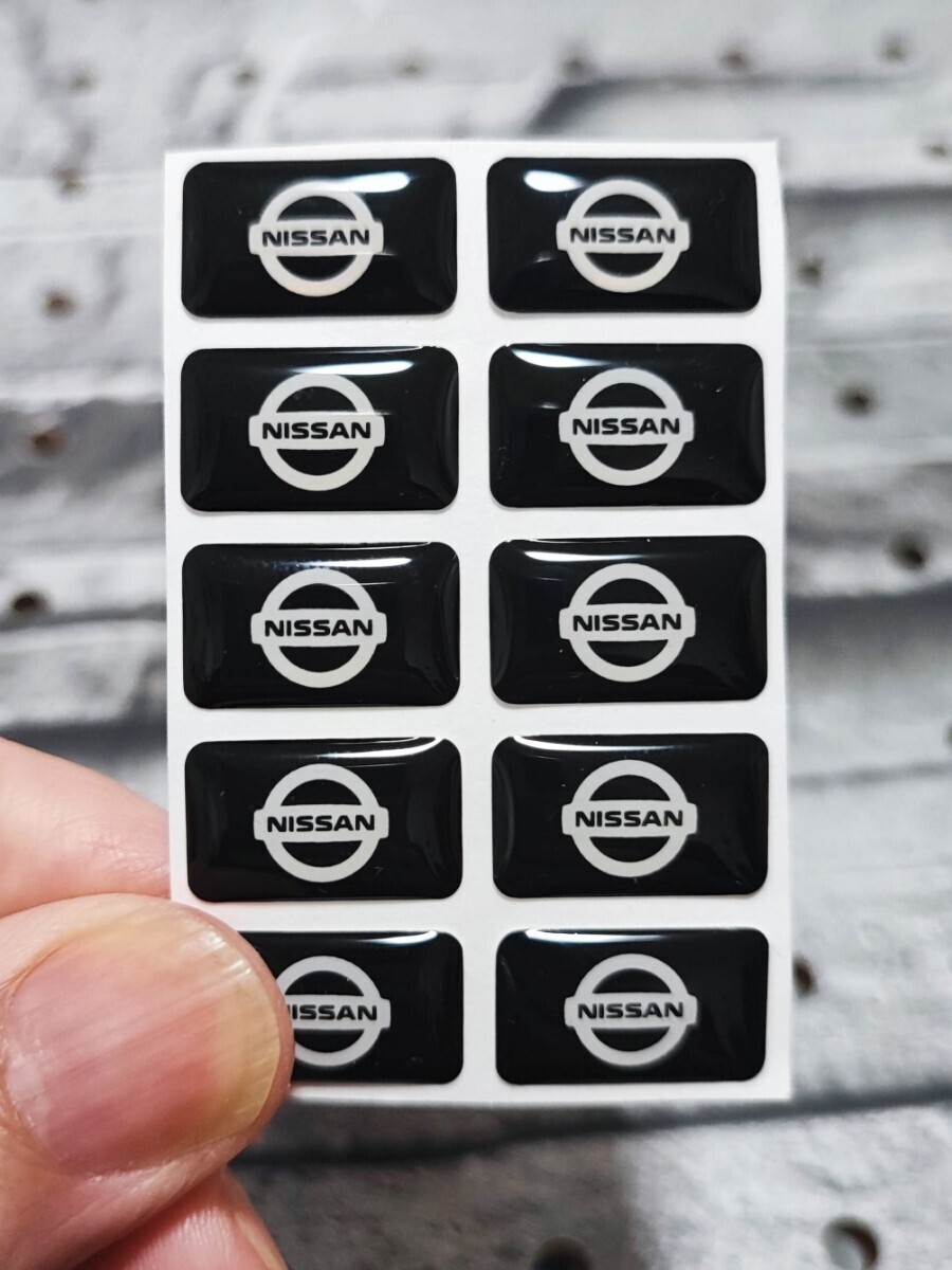 Yahoo!オークション - 日産 3Dミニステッカー 10P セレナ ノート/オー...