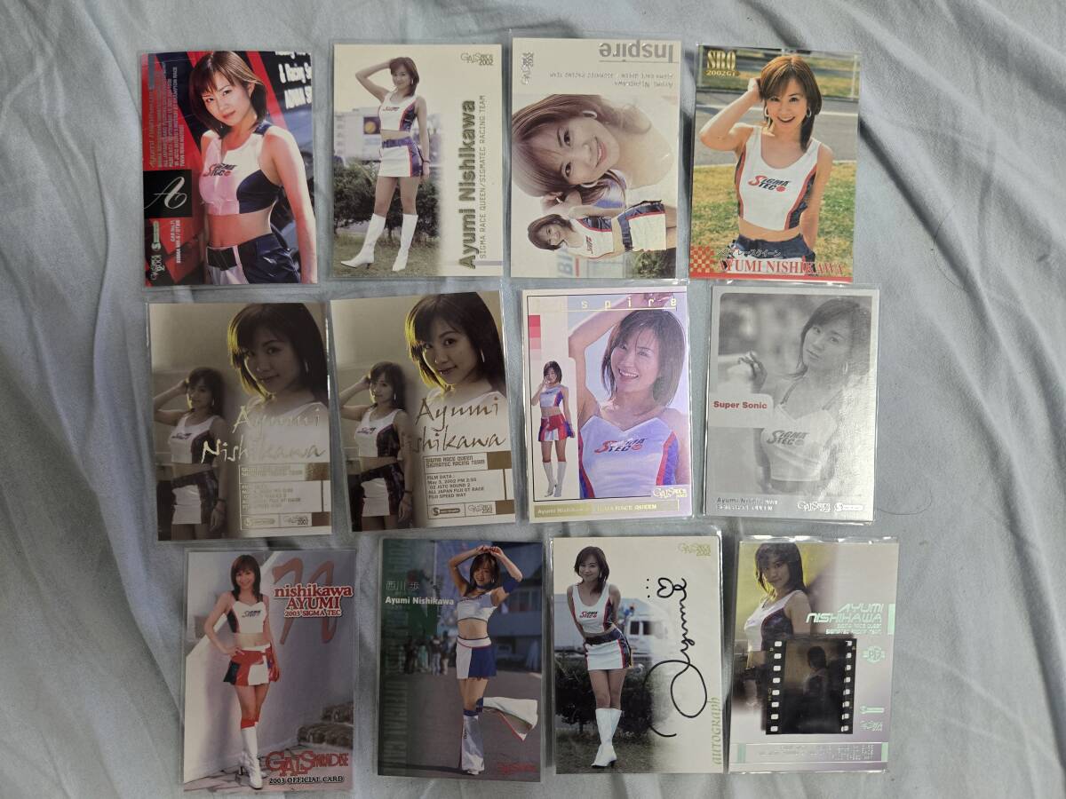 Yahoo!オークション - ギャルパラ・SRQ 西川歩 レギュラー・レアカード...