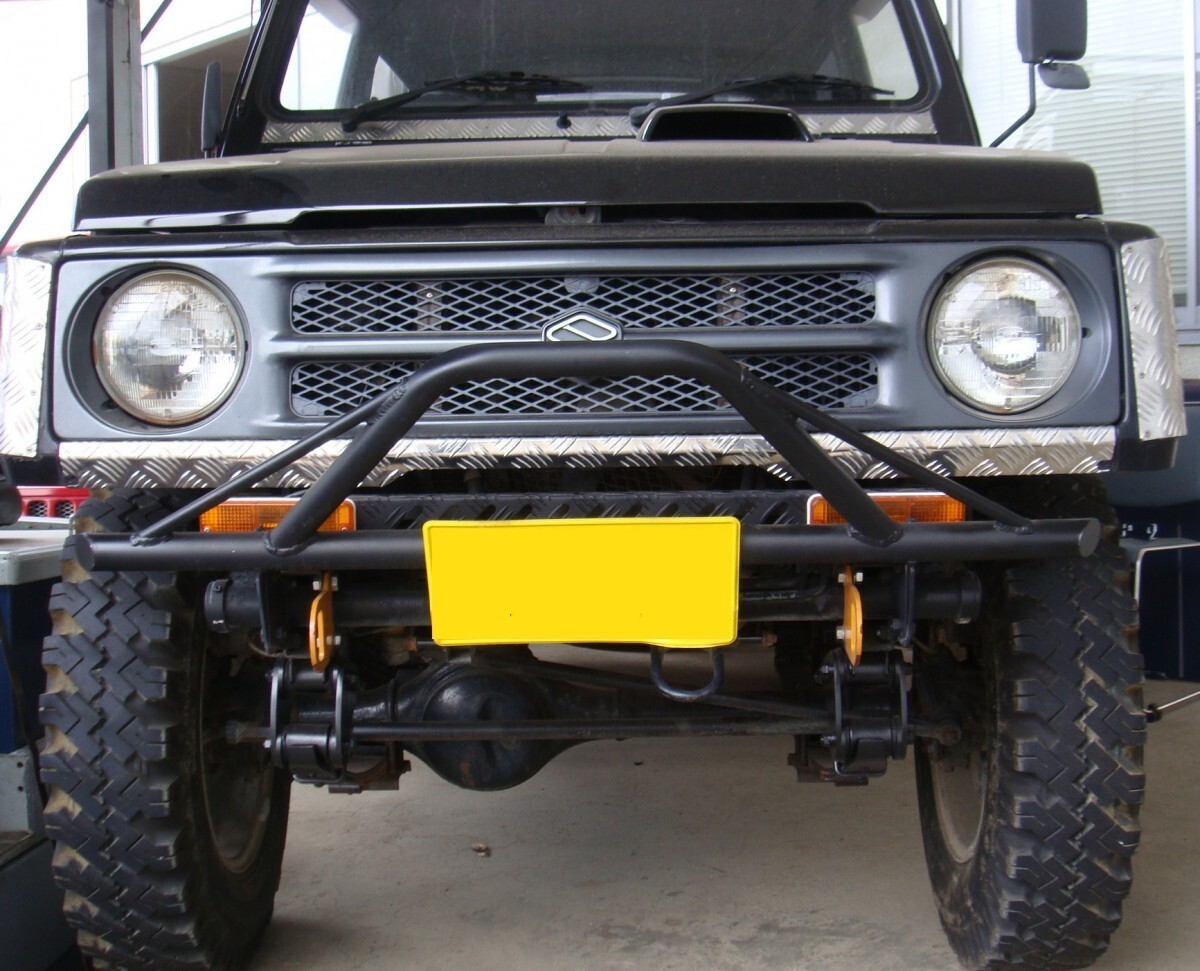 Yahoo!オークション - ジムニー用フロントグリルアンダーガード 適用車...