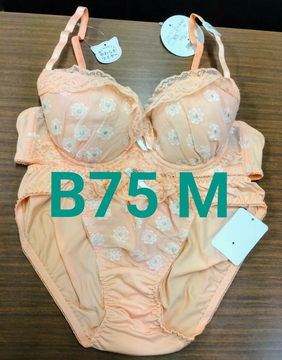Yahoo!オークション - ブラジャー ショーツセット B75 M