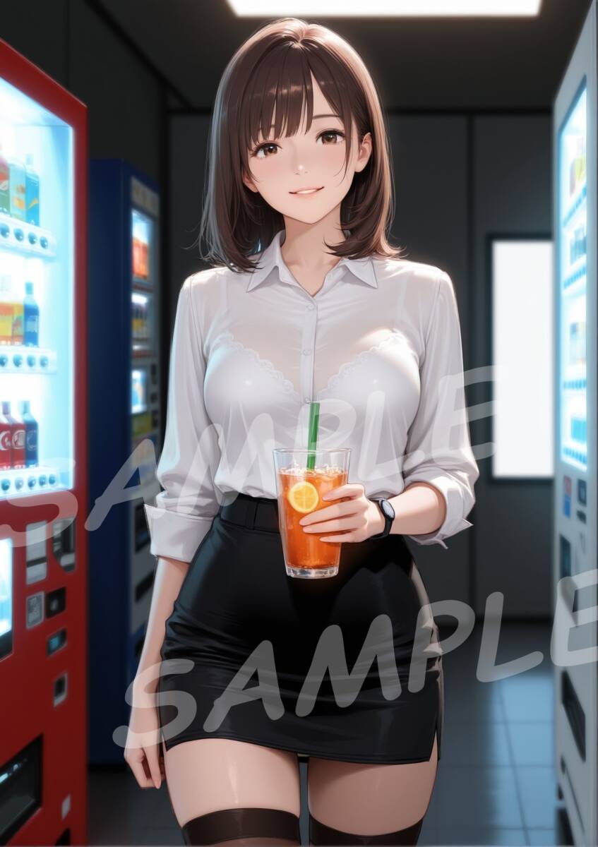 Yahoo!オークション - p1-55 一点物 【オリジナル】 A4 ポスター OLの...