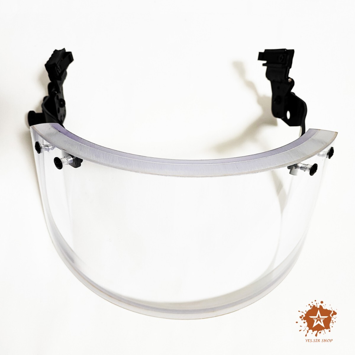 Yahoo!オークション - NIJ IIIA レベル3A 防弾バイザー 防弾シールド ...