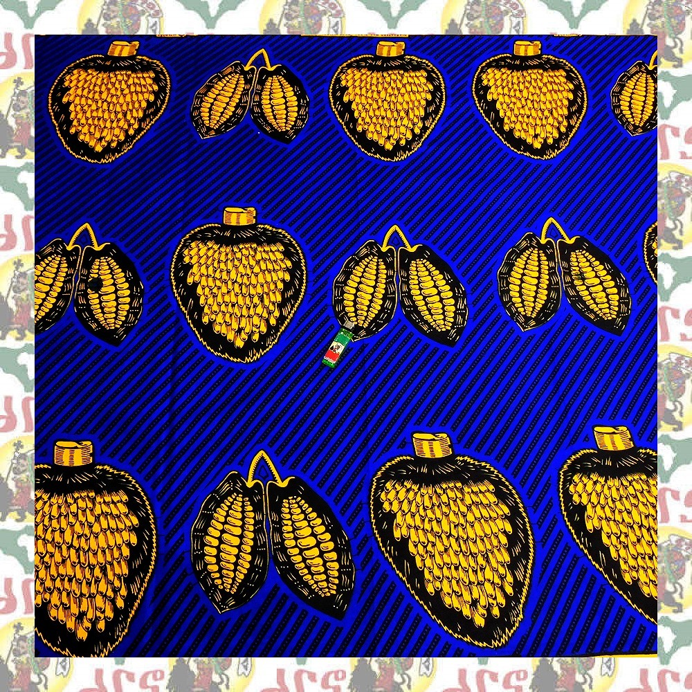 Yahoo!オークション - アフリカンプリント生地 barg-q80 アフリカ布 ア...