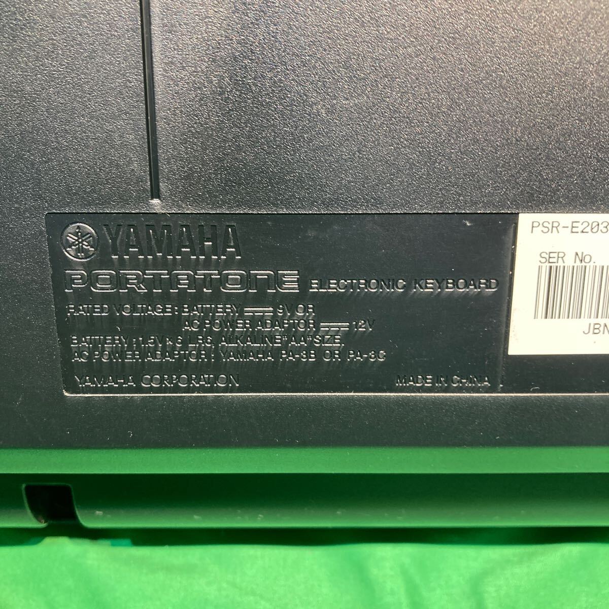 Yahoo!オークション - YAMAHA ヤマハ キーボード PSR-E203 電子ピアノ ...