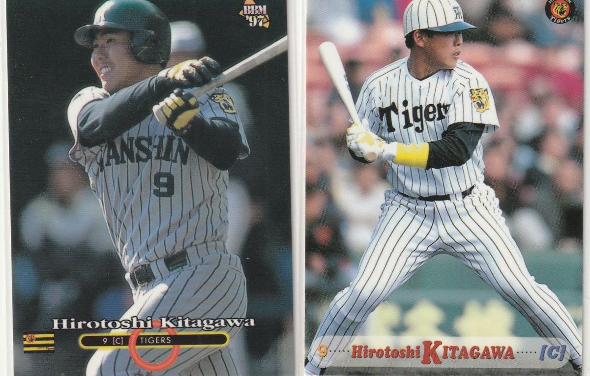 Yahoo!オークション - 1997BBM/阪神【北川 博敏】通常版2種セット No...