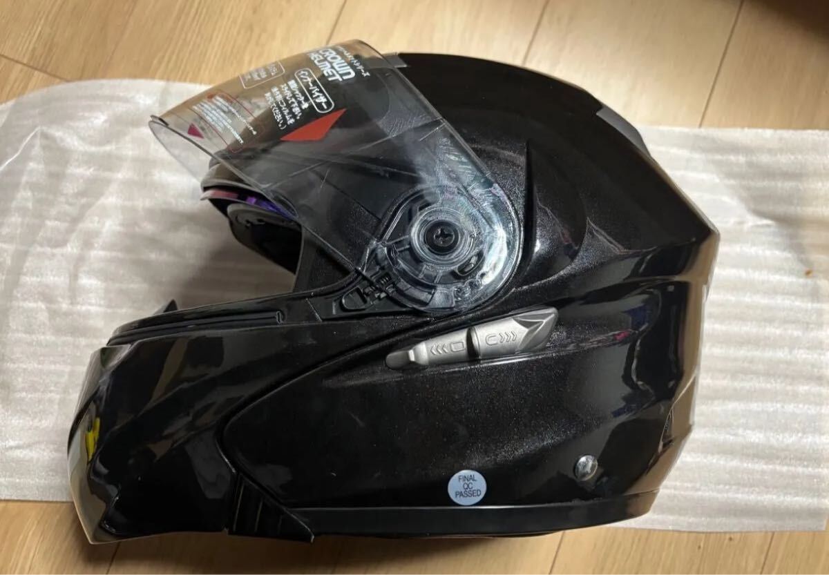 Yahoo!オークション - WINS CR-Ⅳ システムヘルメット Lサイズ フルフ...