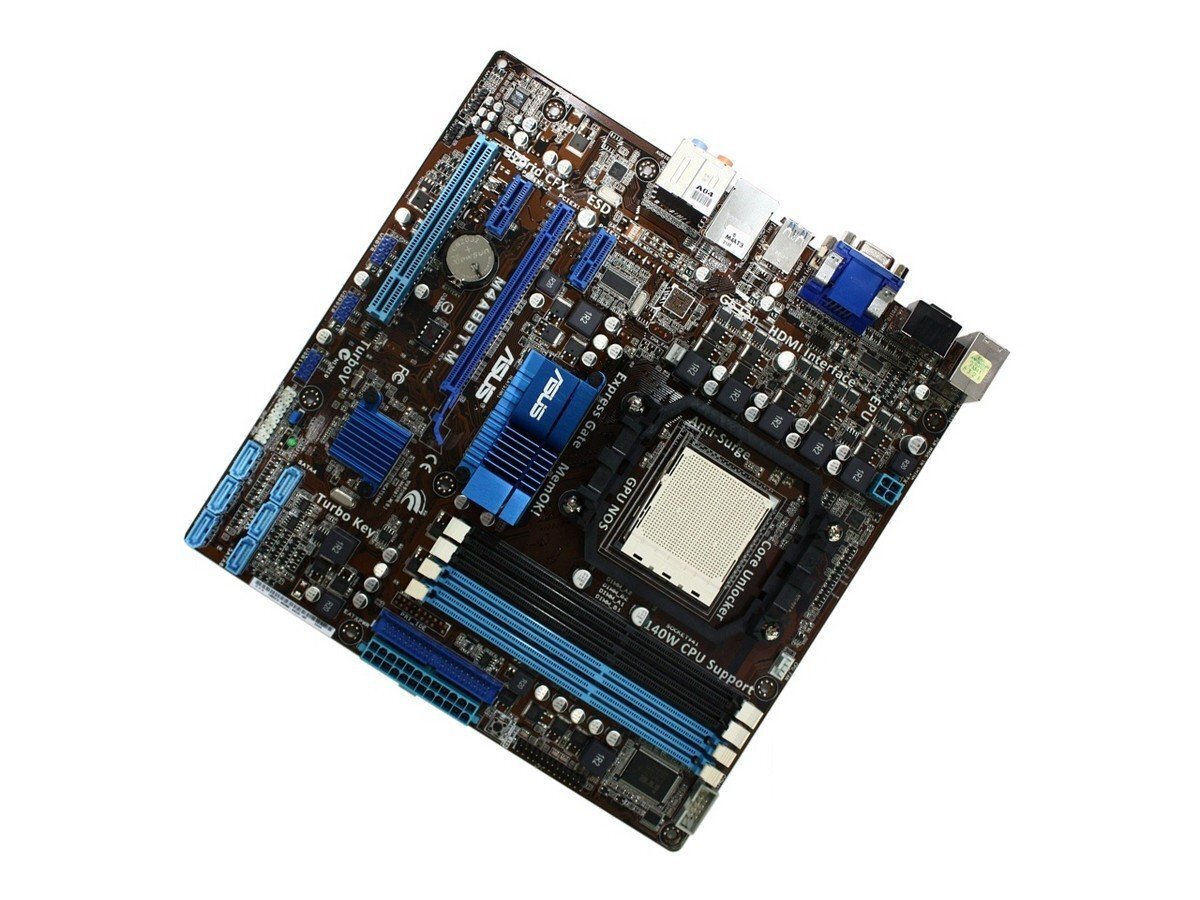 Yahoo!オークション - ASUS M4A88T-M マザーボード AMD 880G Socket AM...