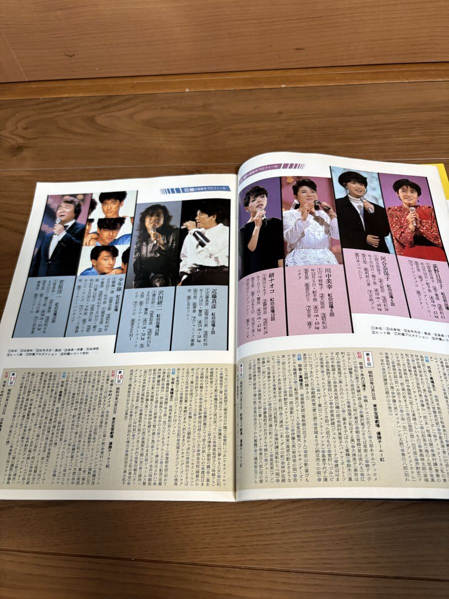 Yahoo!オークション - グラフ NHK 臨時増刊 第37回紅白歌合戦 1986年 ...