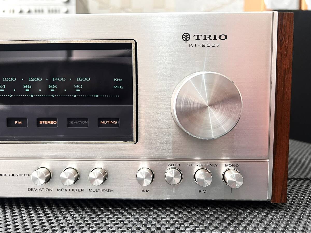 Yahoo!オークション - 美品/受信確認済 TRIO KT-9007 最上位モデルヴィ...