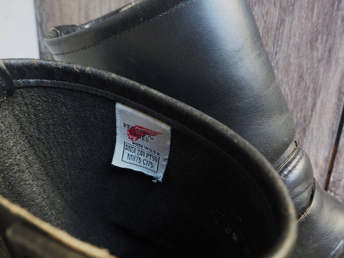 Yahoo!オークション - PT99 RED WING レッドウィング エンジニアブーツ...