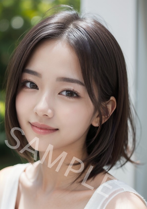 Yahoo!オークション - №608 アート A4サイズ ポスター AI 美女ポスタ...