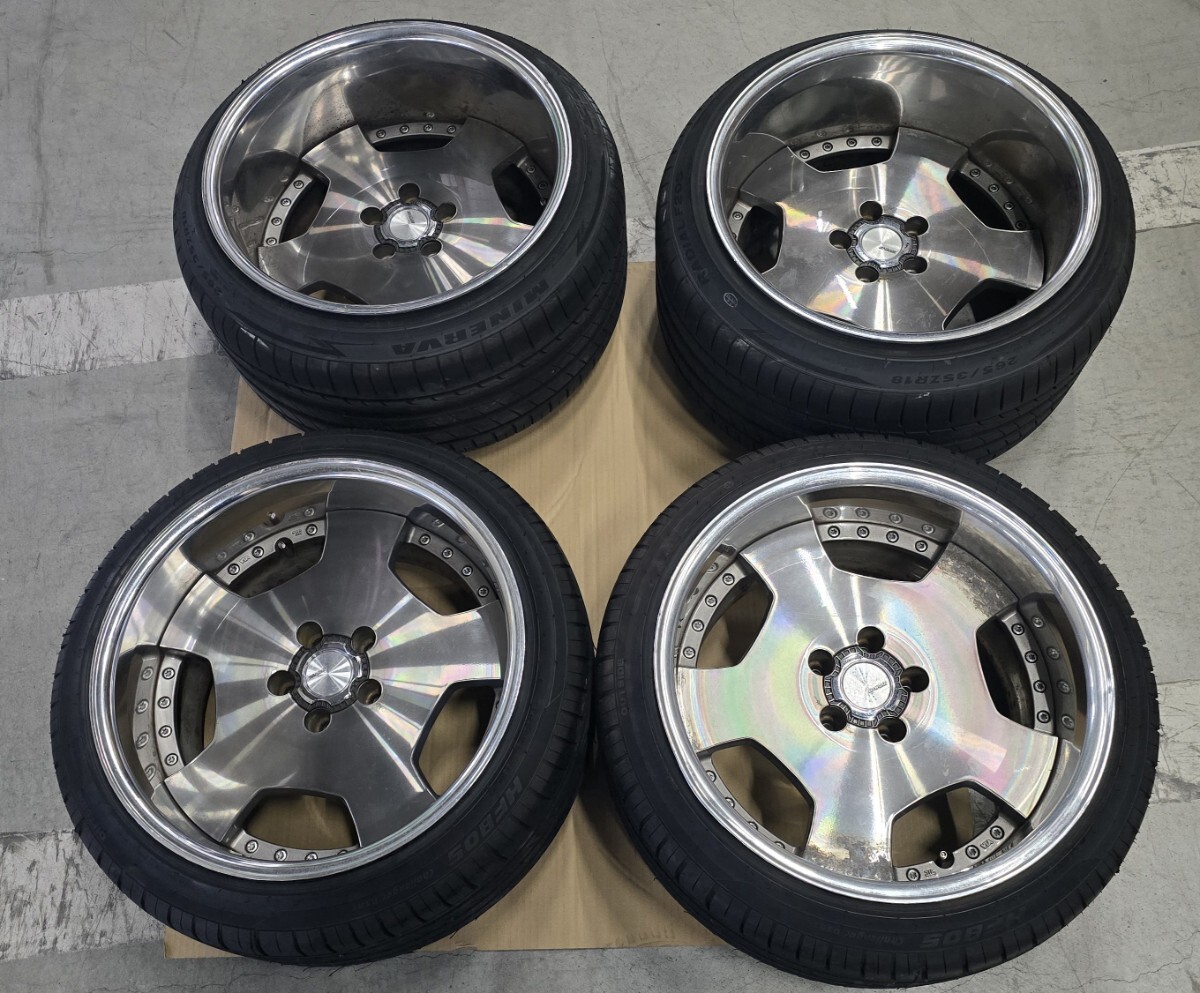 Yahoo!オークション - WORK LANVEC LD1 ランベック ワーク 18インチ 10...