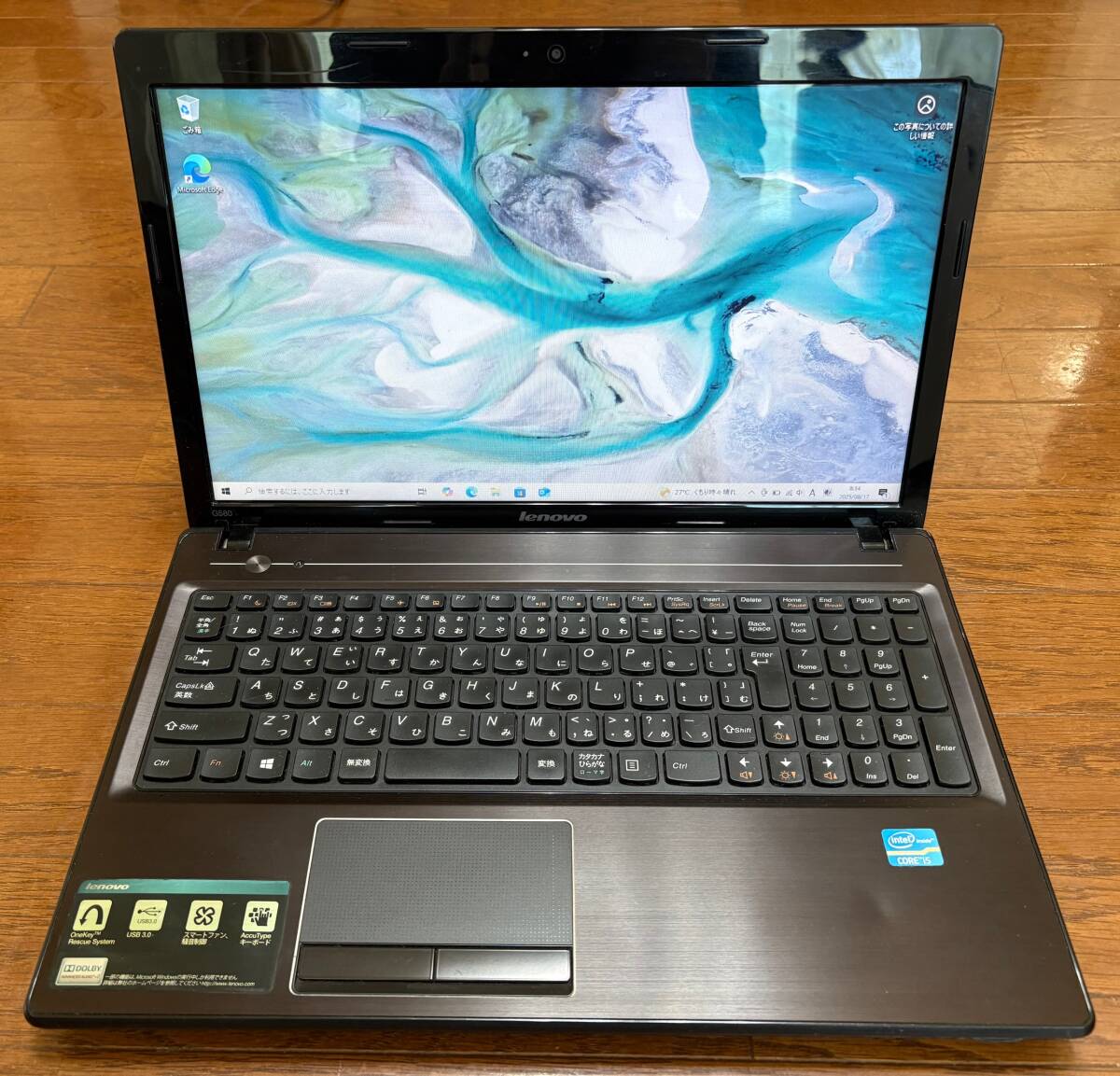 Yahoo!オークション - ノートパソコン Lenovo G580 2189 Core i5-3210...