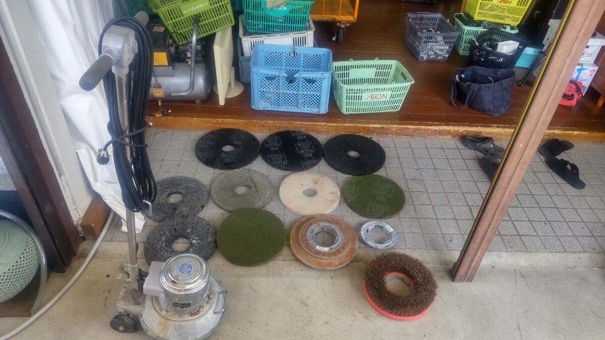 Yahoo!オークション - A371 山崎産業 CONDOR POLISHER 12型 12インチ/...