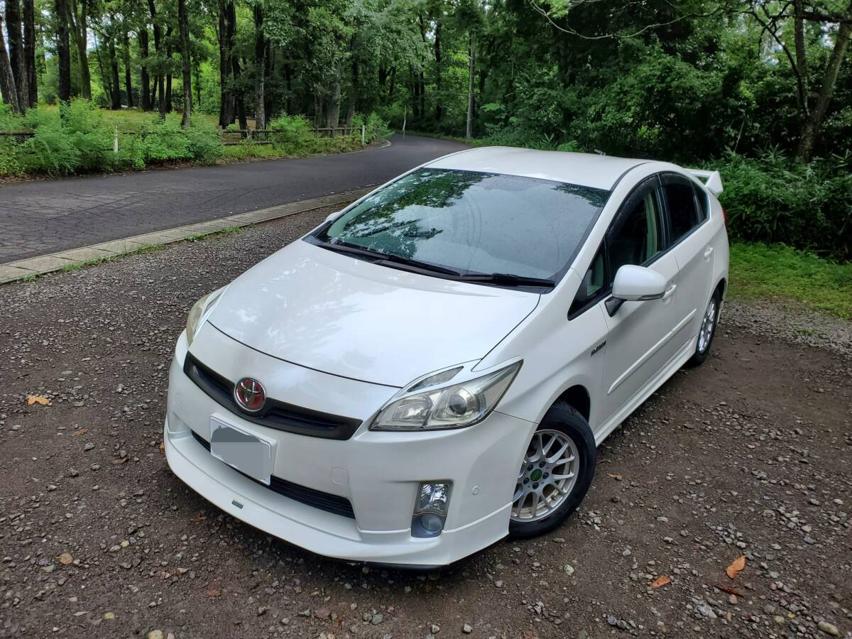 Yahoo!オークション - [全てコミコミ]車検付き トヨタプリウス 30 ZVW3...