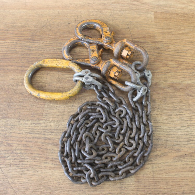 Yahoo!オークション - KITO/キトー HK013A/HM2080 2点吊り チェーンス...