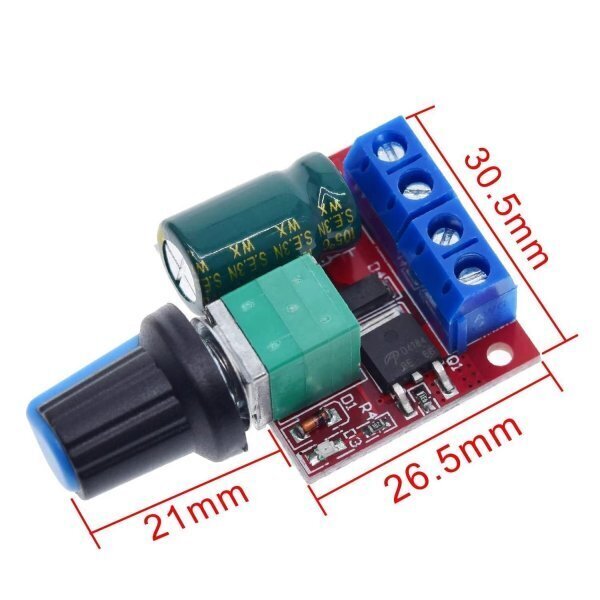 Yahoo!オークション - 速度コントローラー 5V－35V 5A ミニ DC モ...