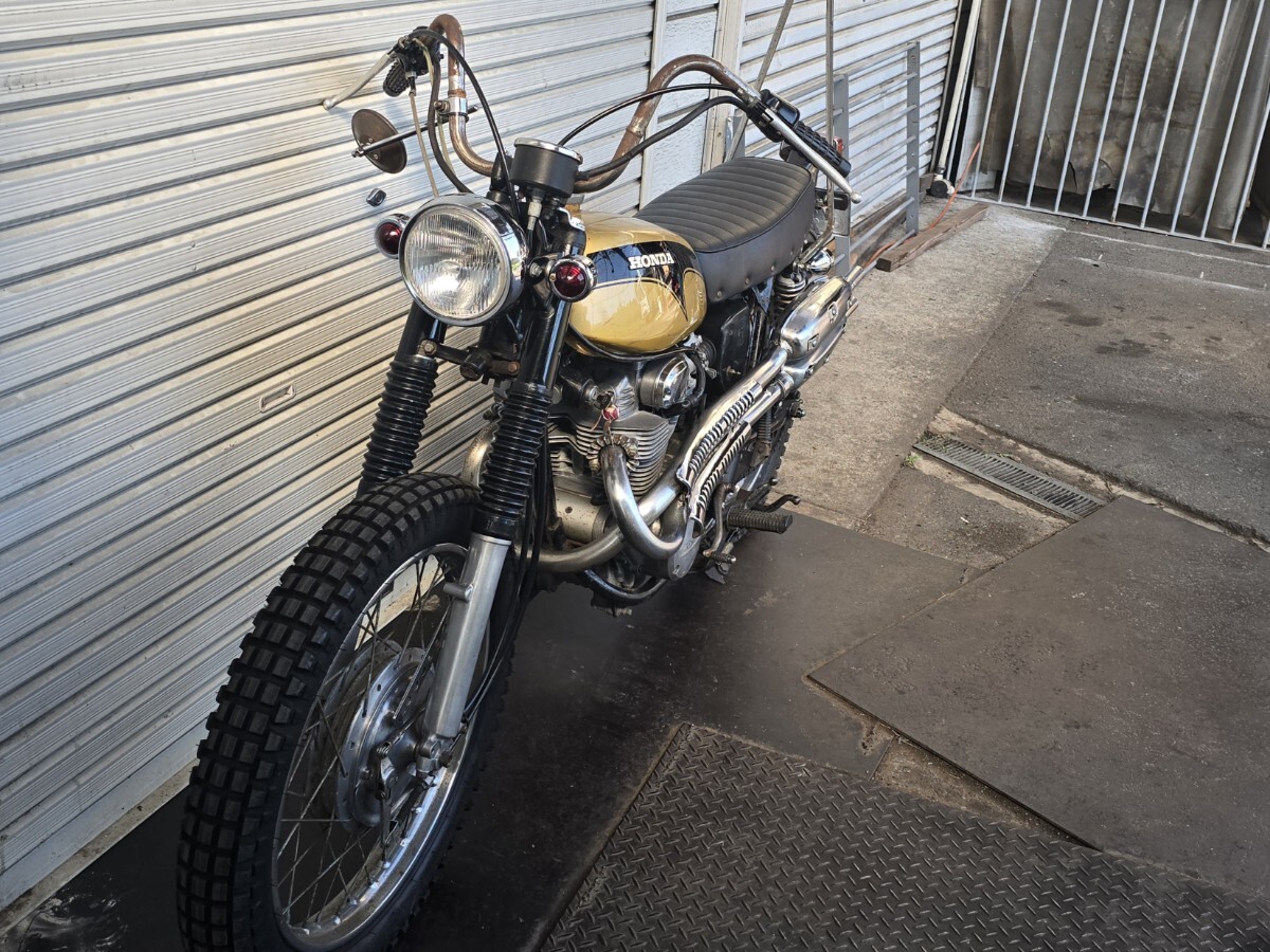 Yahoo!オークション - バットマン CL250 カスタム車両