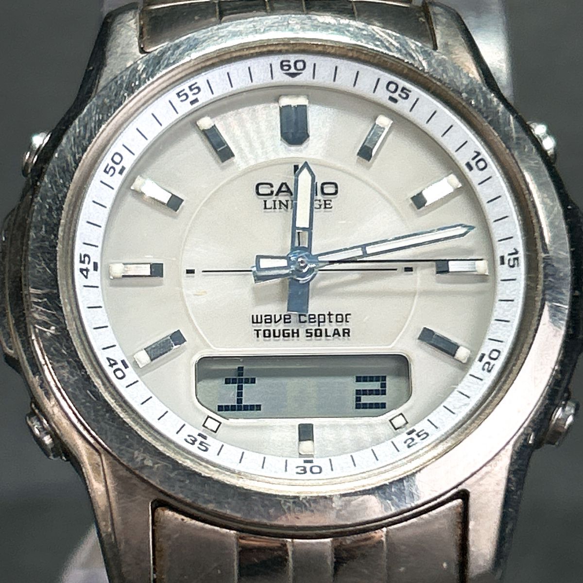 Yahoo!オークション - 美品 CASIO カシオ LINEAGE リニエージ LCW-100T...