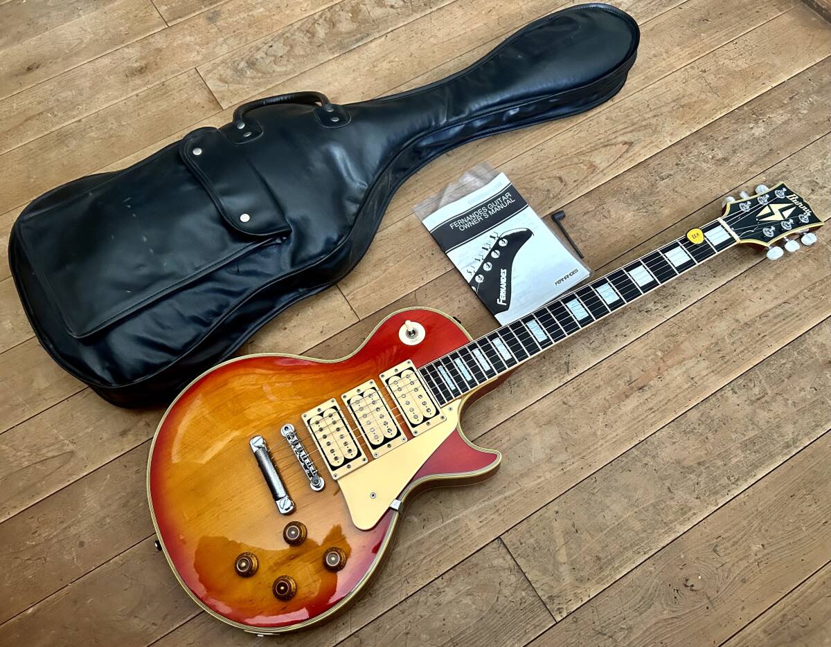 Yahoo!オークション - 美品名器 Burny RLC-75AF 限定モデル Les Paul K...