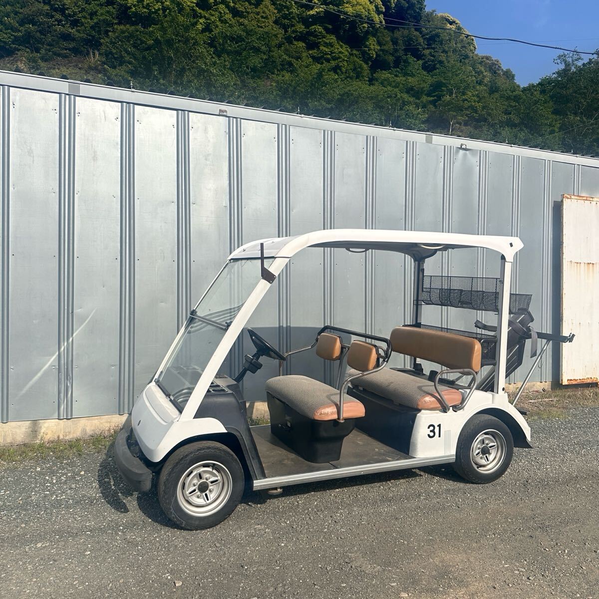 Yahoo!オークション - ヤマハ G30A JY2 中古ガソリンゴルフカート 良好...