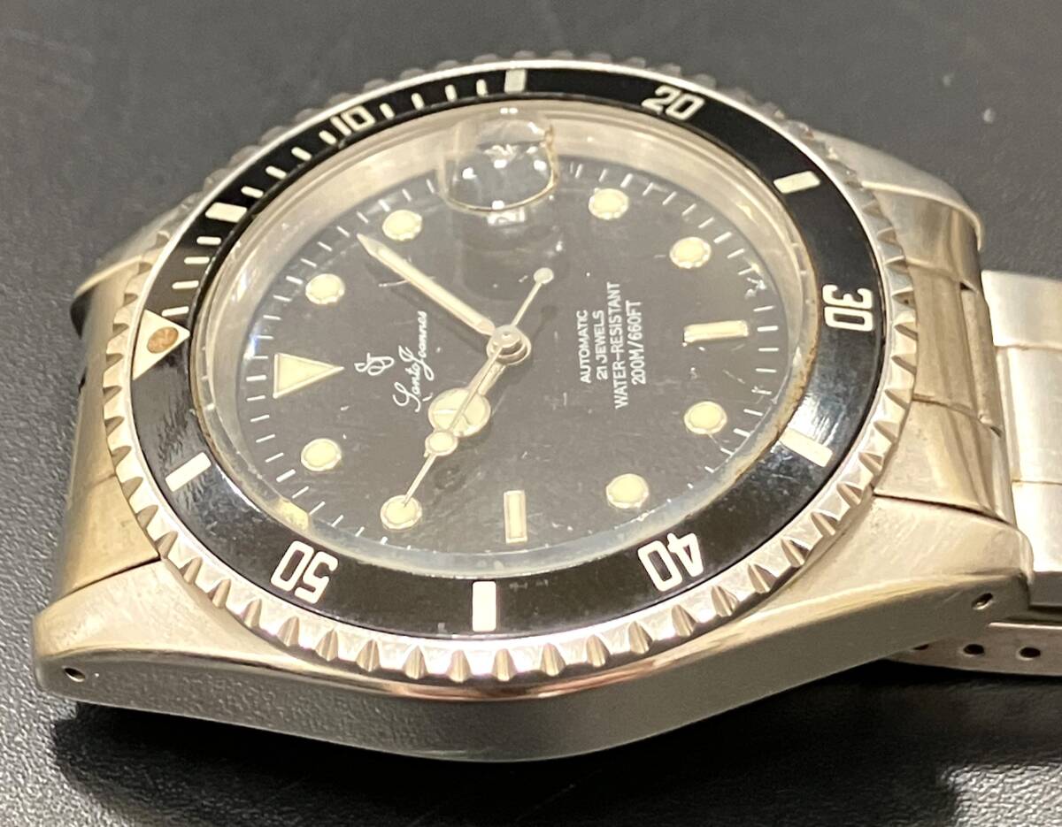 Yahoo!オークション - セントジョイナス 3257-1デイト ラウンド 自動巻...