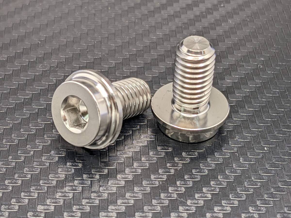 Yahoo!オークション - 64チタン ＜新製品＞ M8×15 P1.25 低頭ヘック...