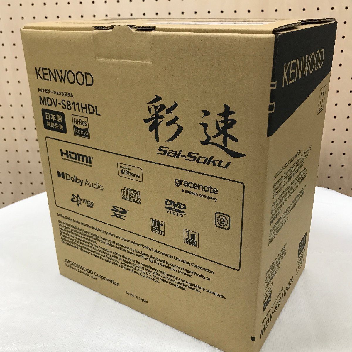 品 KENWOOD カーナビ MDV-S811HDL(メモリーナビ)｜売買されたオークション情報、yahooの商品情報をアーカイブ公開 - オークファン（aucfan.com）
