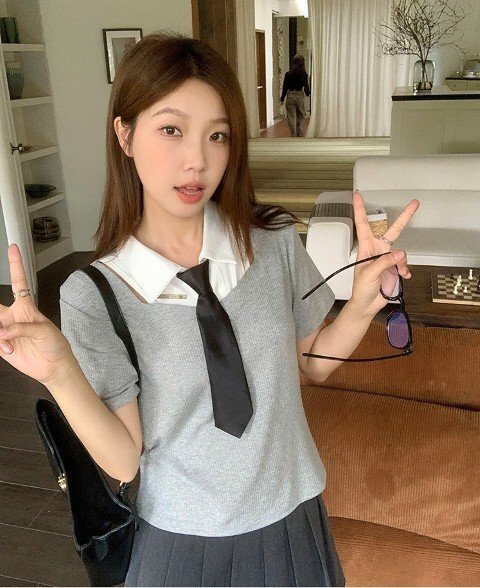 Yahoo!オークション - 【大きいサイズL-4XL】ファッショントップスブラ...