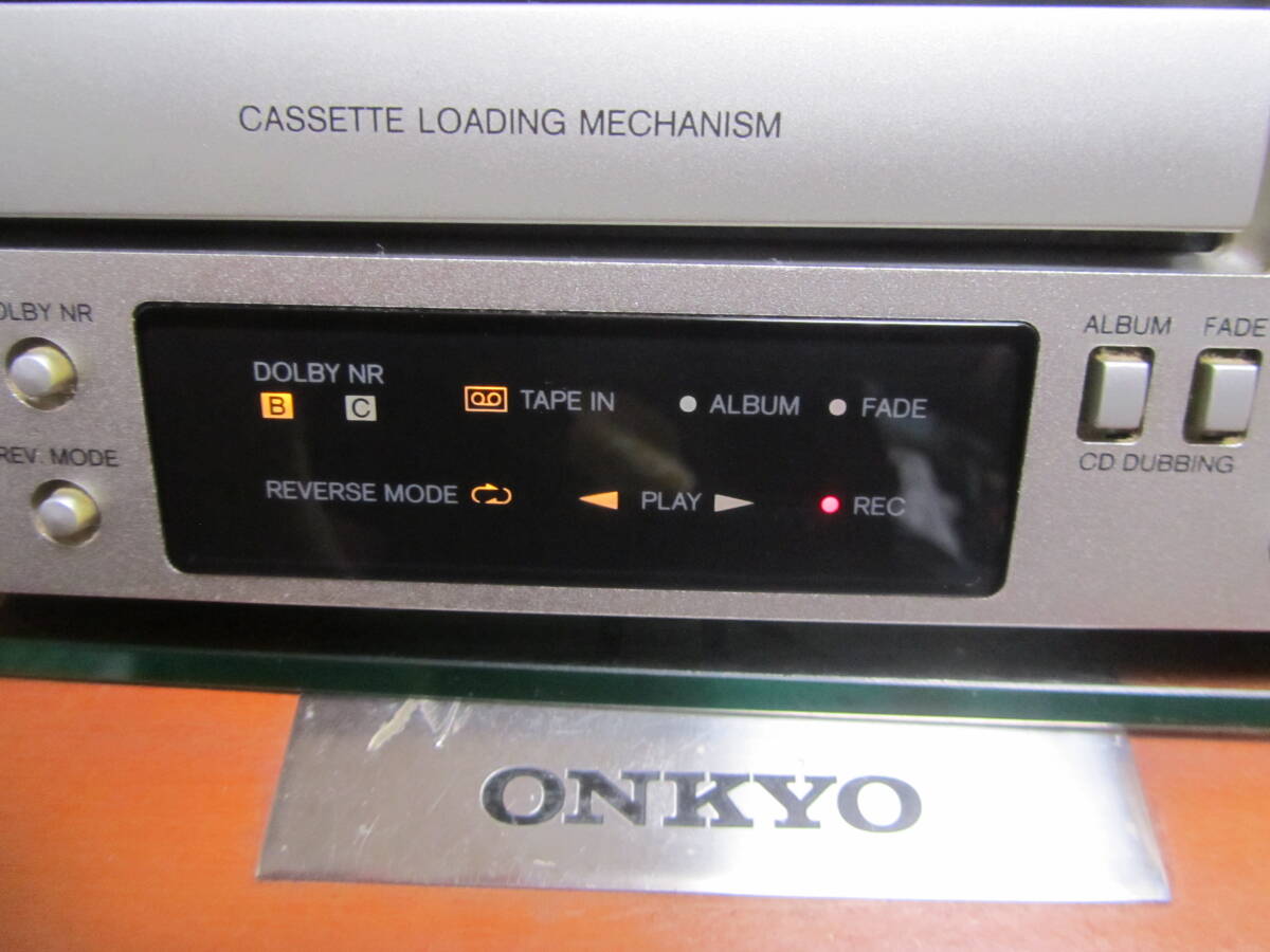 Yahoo!オークション - ONKYO K-SX7 動作良好