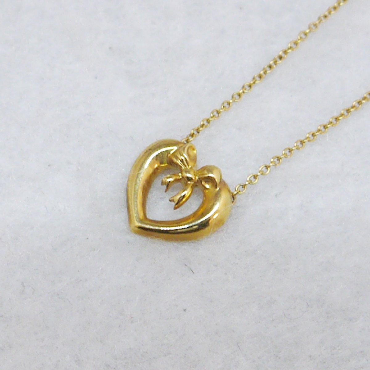 Yahoo!オークション - USED品・保管品 TIFFANY&Co. ティファニー K18 7...