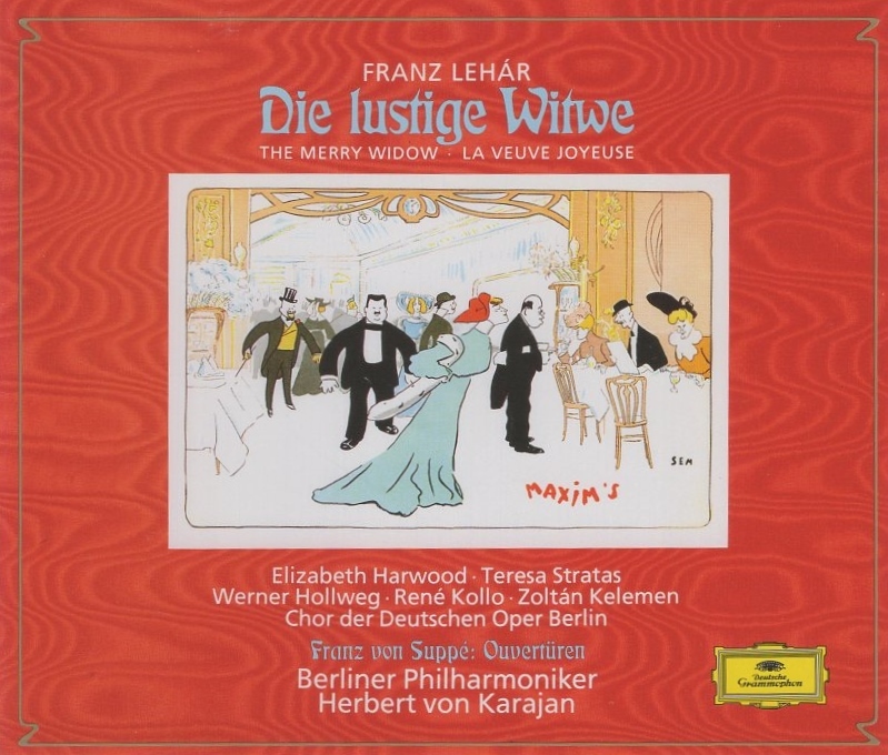 Yahoo!オークション - レハール 喜歌劇『メリー・ウィドウ』全曲 / ヘ...