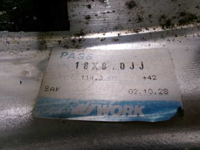 Yahoo!オークション - WORK マイスターS2R 18インチ4本 8J 5穴 114.3