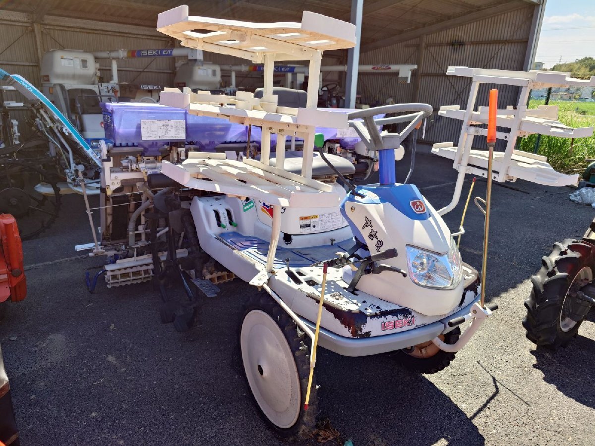 Yahoo!オークション - 岡山発 【訳あり品】 イセキ 田植機 PQZ5 5条...