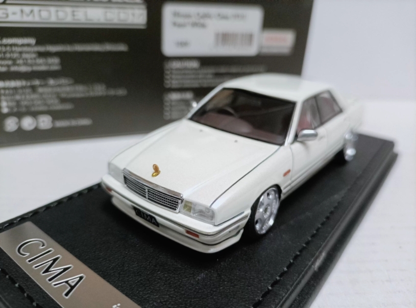 Yahoo!オークション - 送料無料 IG 1 43 Nissan Cedric Cima Y31 真珠...