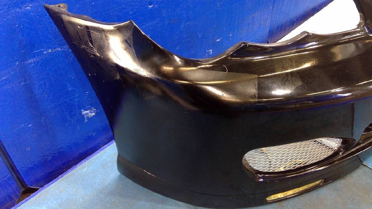 【樂淘letao】日本代購代標第一品牌－マークX GRX120 社外 LDJ design フロントバンパー Fバンパー デイライト付 点灯確認OK ブラックマイカ(211)