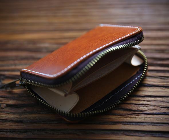 Yahoo!オークション - BF1「QTの手作」レザー男女兼用 メンズ ウォレッ...