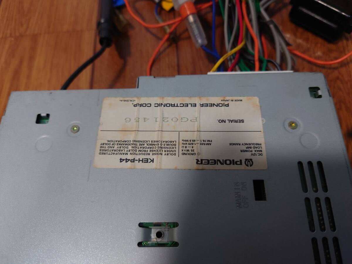 Yahoo!オークション - carrozzeria KEH-P44 再生OK 現状品 希少